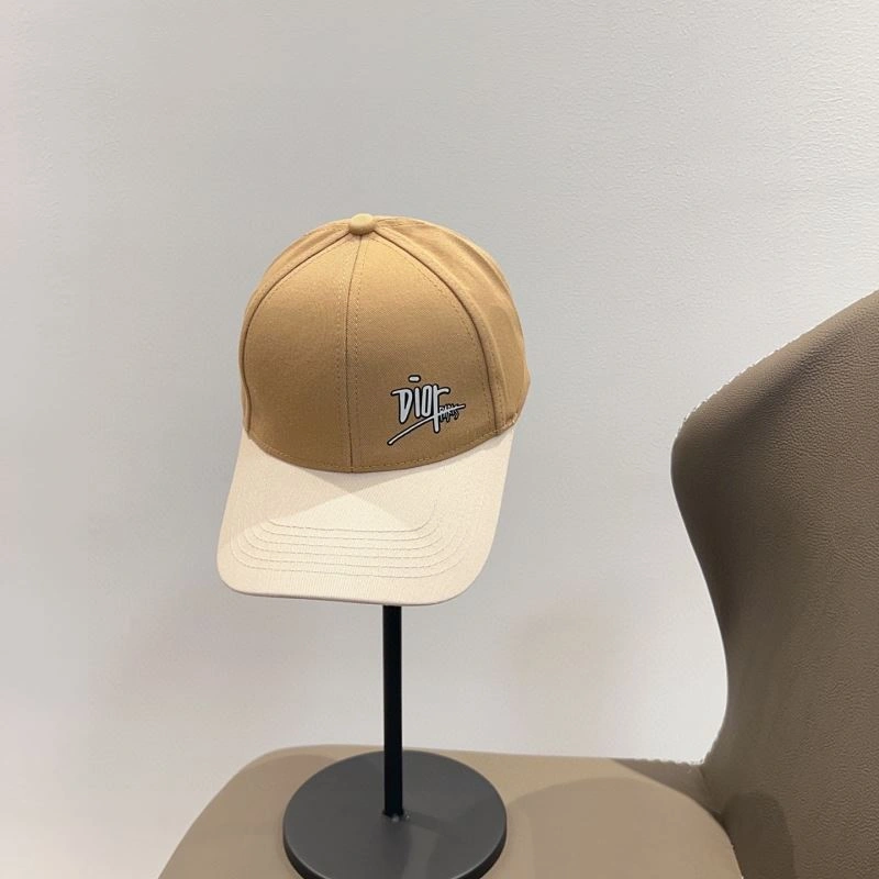 Brand-authenticated Christian Dior Caps