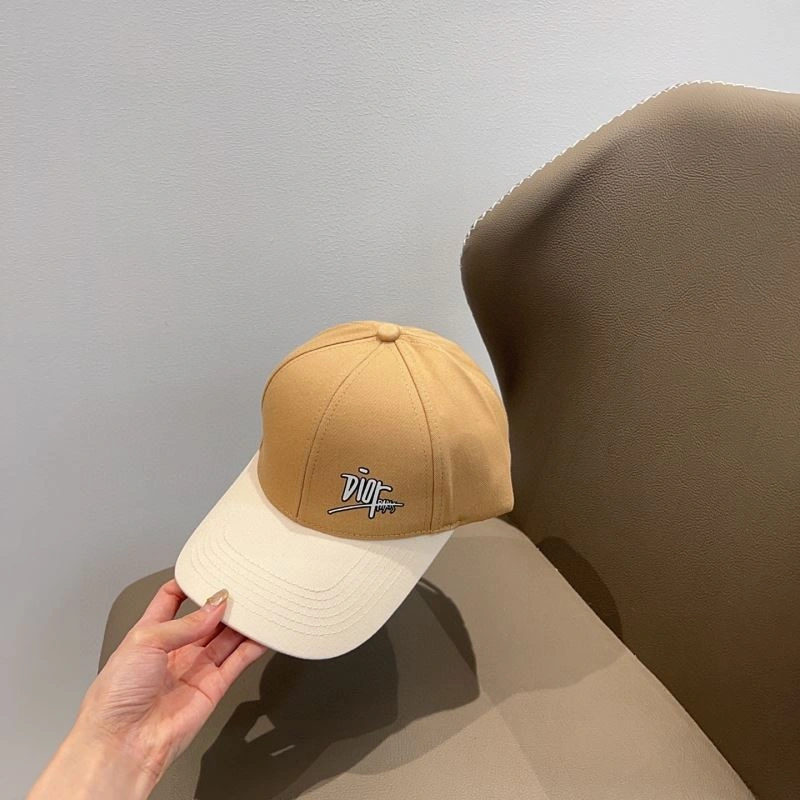 Brand-authenticated Christian Dior Caps
