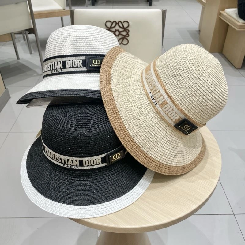Brand-authenticated Christian Dior Caps