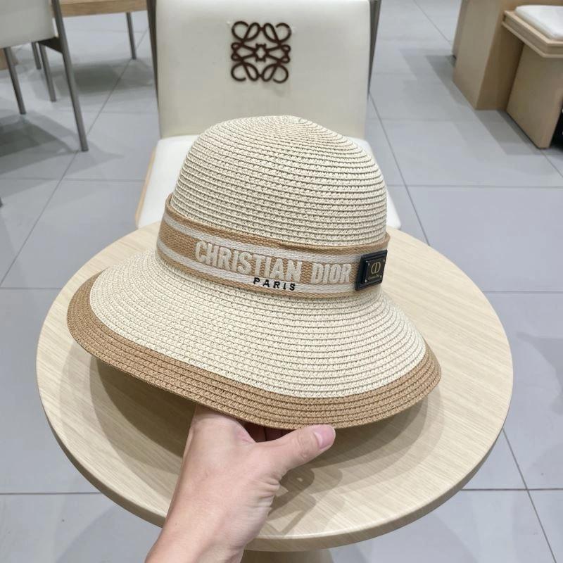 Brand-authenticated Christian Dior Caps