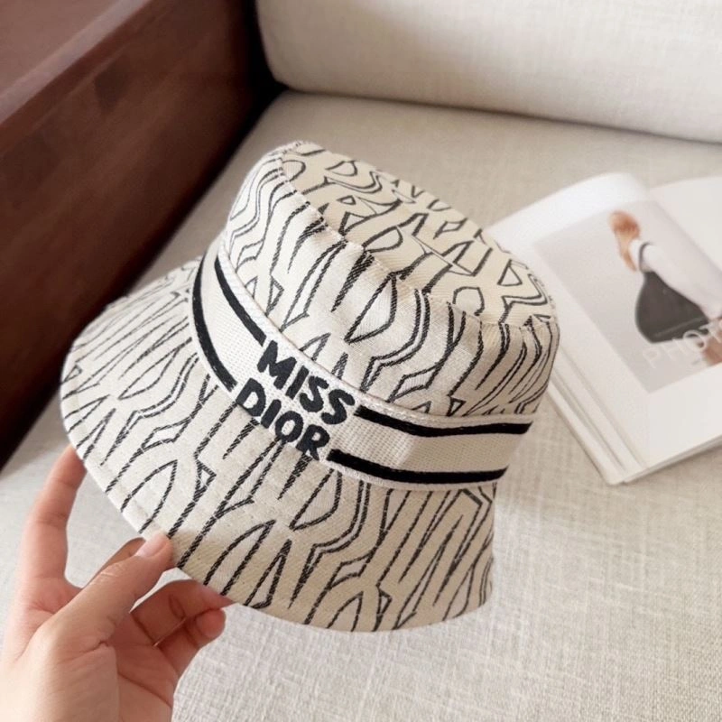Brand-authenticated Christian Dior Caps
