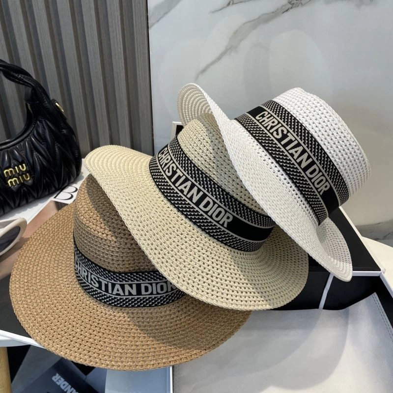 Brand-authenticated Christian Dior Caps