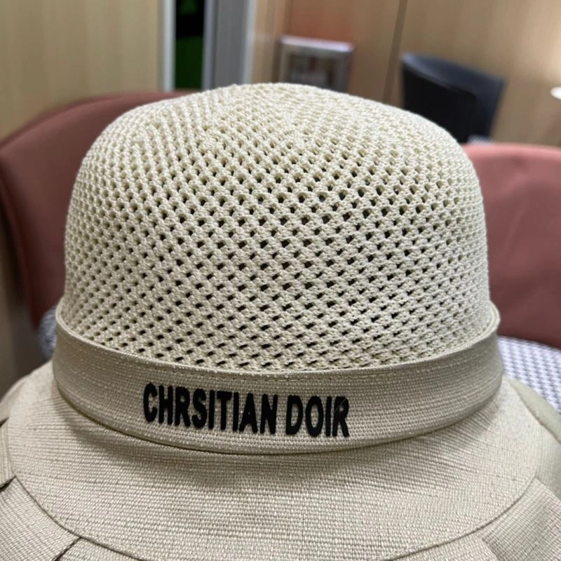 Brand-authenticated Christian Dior Caps