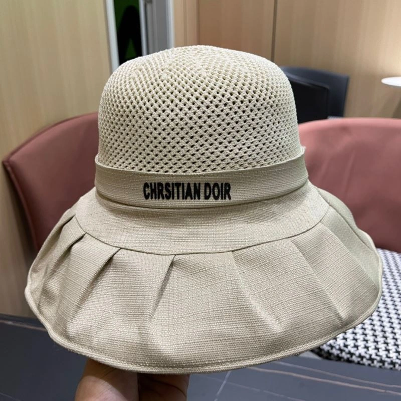Brand-authenticated Christian Dior Caps