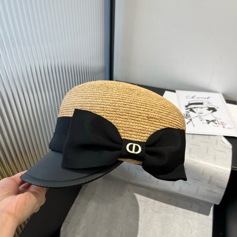 Brand-authenticated Christian Dior Caps