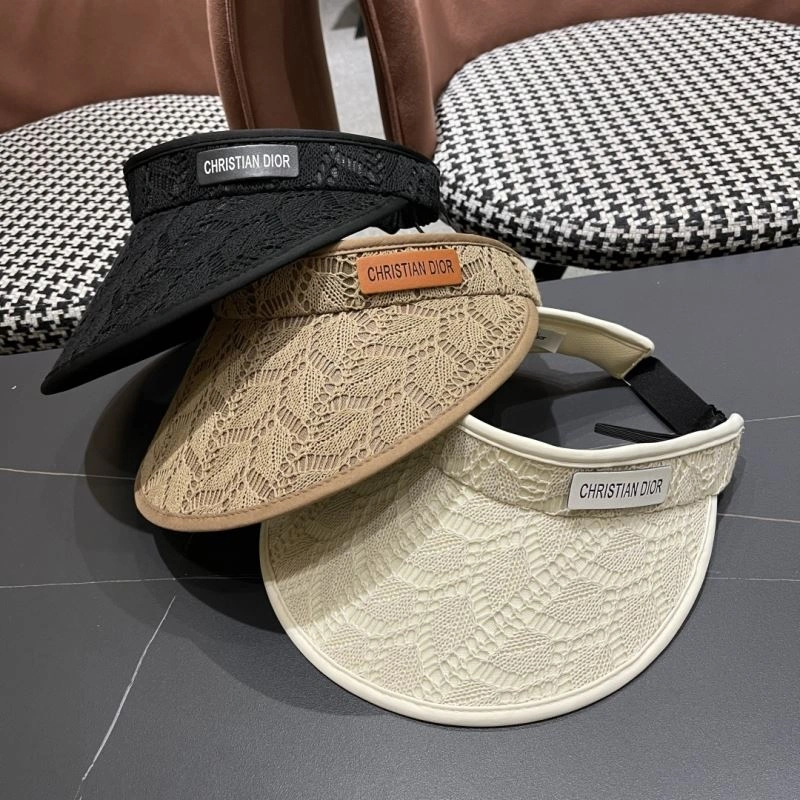 Brand-authenticated Christian Dior Caps