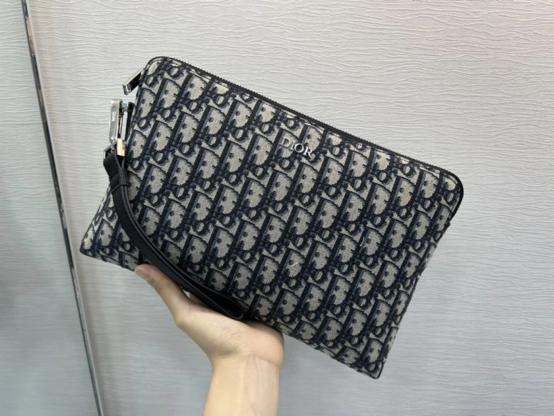 Brand-authenticated Christian Dior Clutch Bags