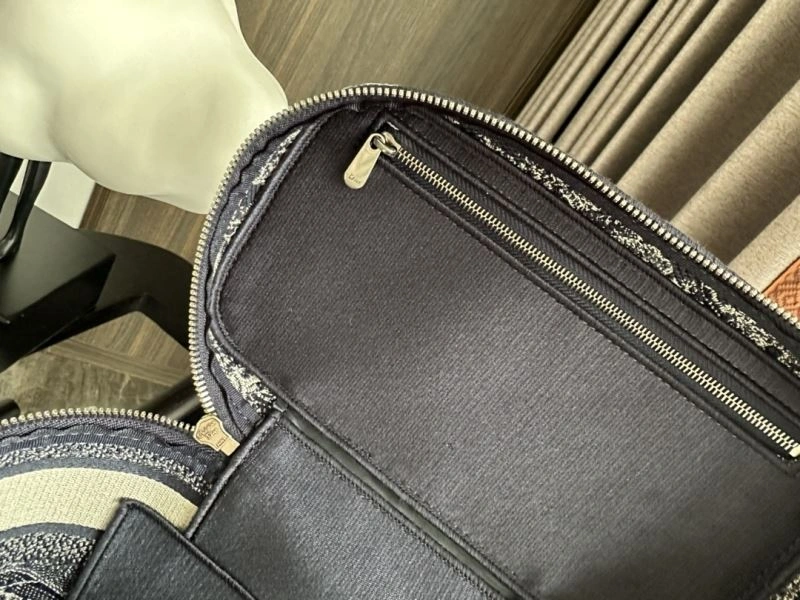 Brand-authenticated Christian Dior Cosmetic Bags