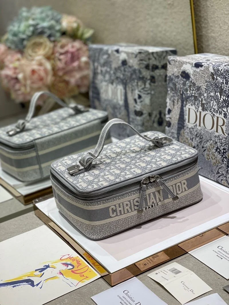 Real Christian Dior Cosmetic Bags