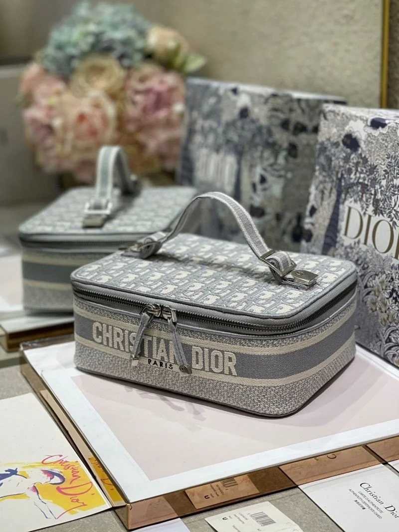 Real Christian Dior Cosmetic Bags