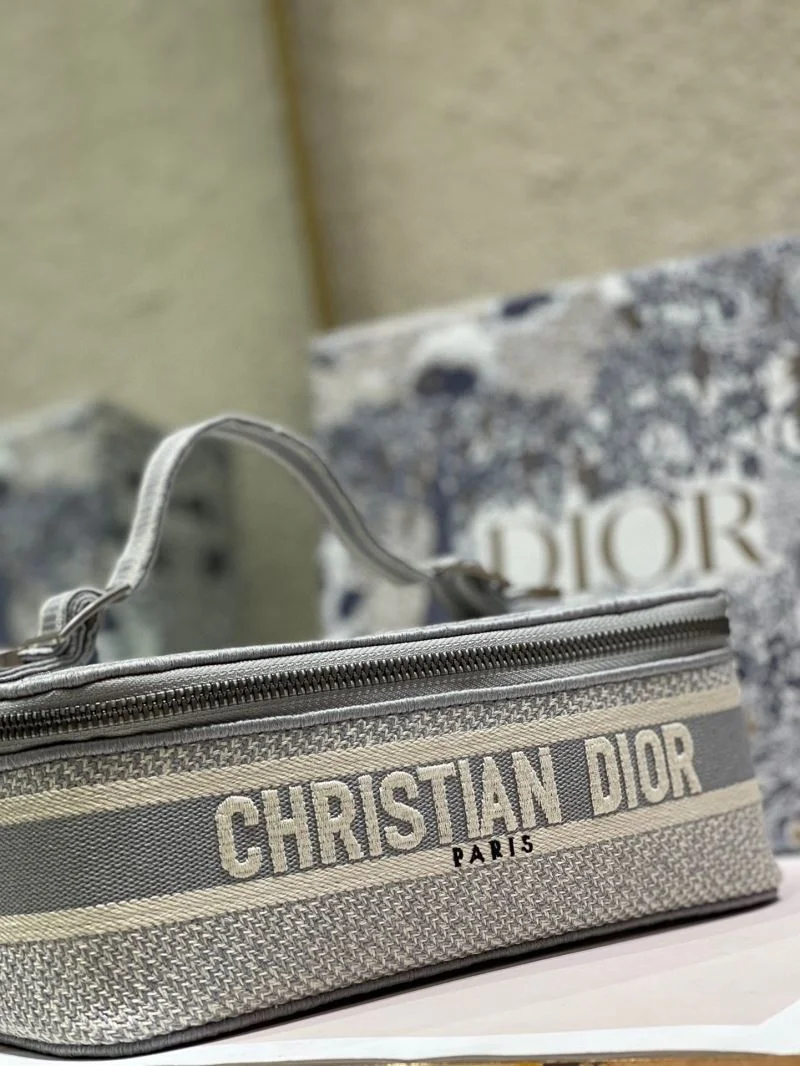 Real Christian Dior Cosmetic Bags