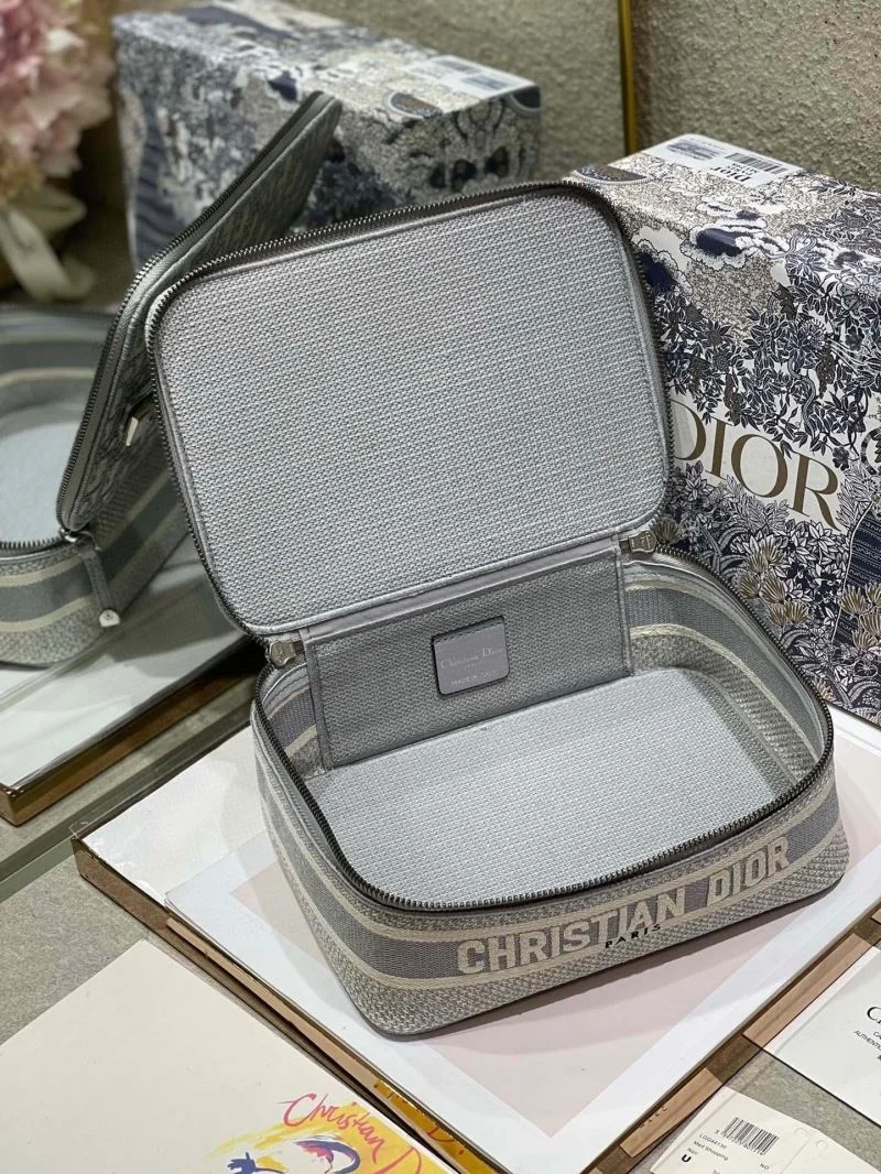 Real Christian Dior Cosmetic Bags