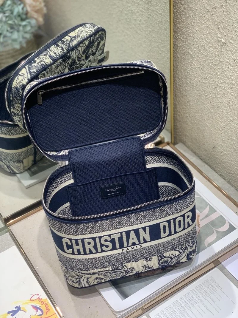 Genuine Christian Dior Cosmetic Bags