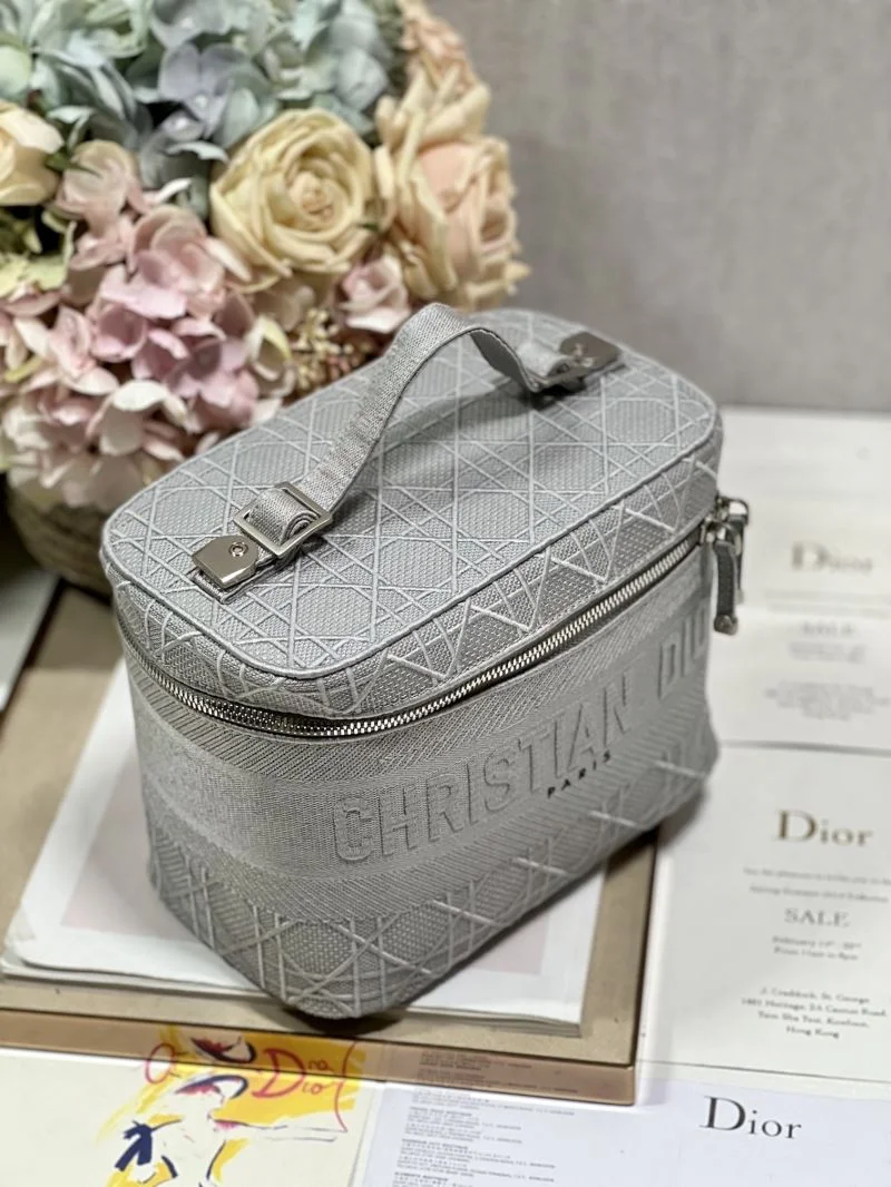 Authentic Christian Dior Cosmetic Bags