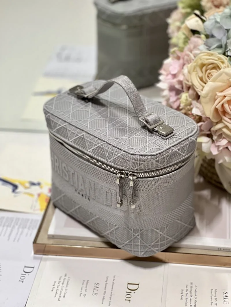 Authentic Christian Dior Cosmetic Bags