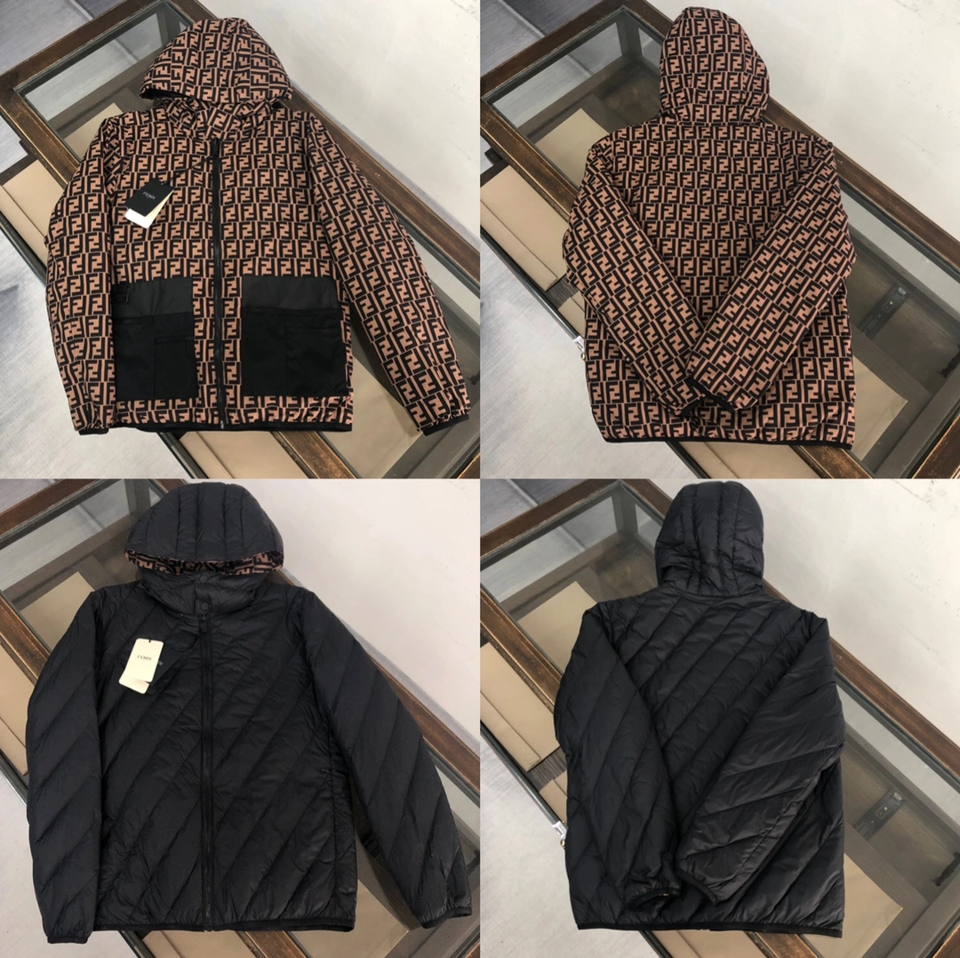 Brand-authenticated Christian Dior Down Jackets