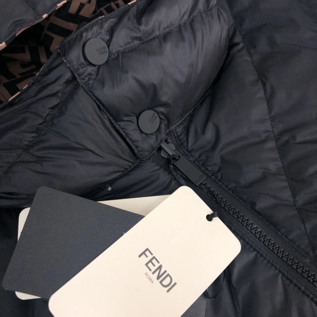 Brand-authenticated Christian Dior Down Jackets