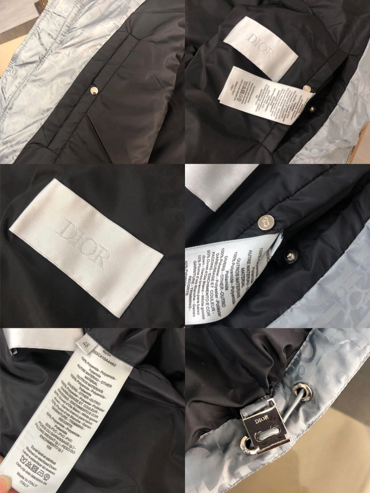 Genuine Christian Dior Down Jackets