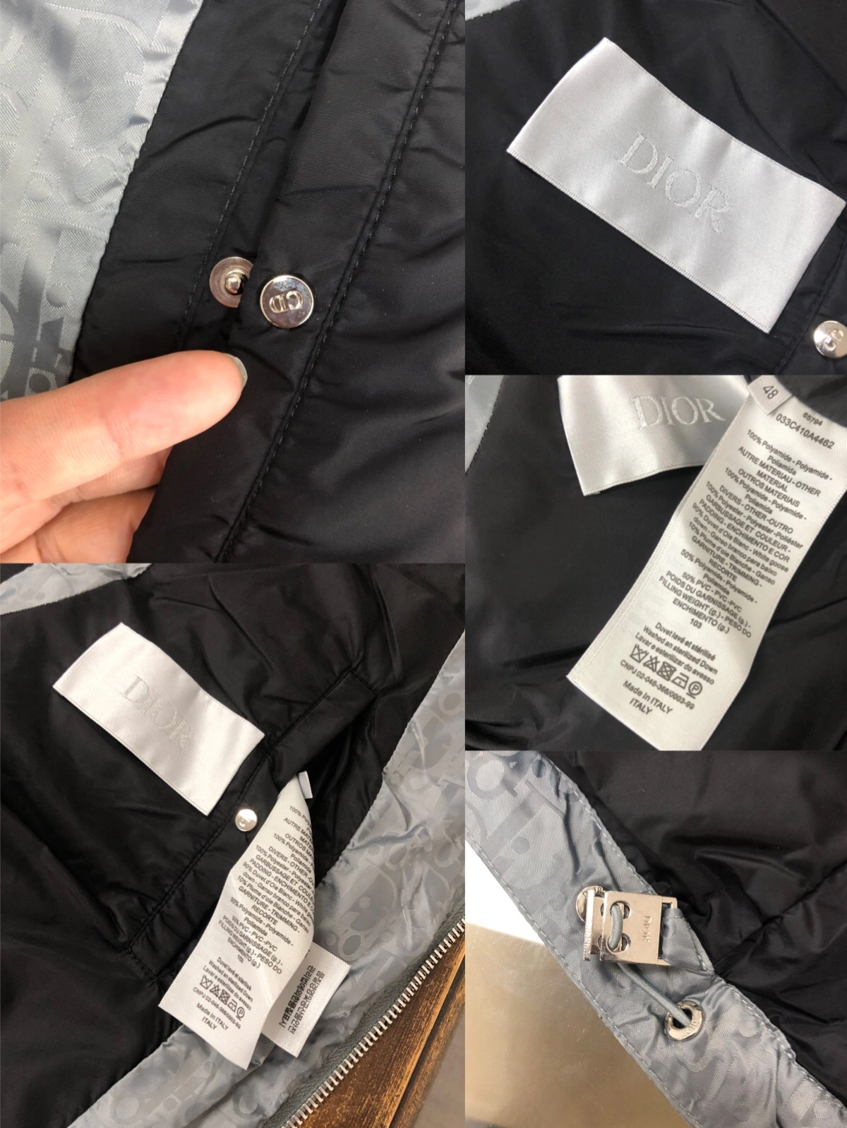 Genuine Christian Dior Down Jackets
