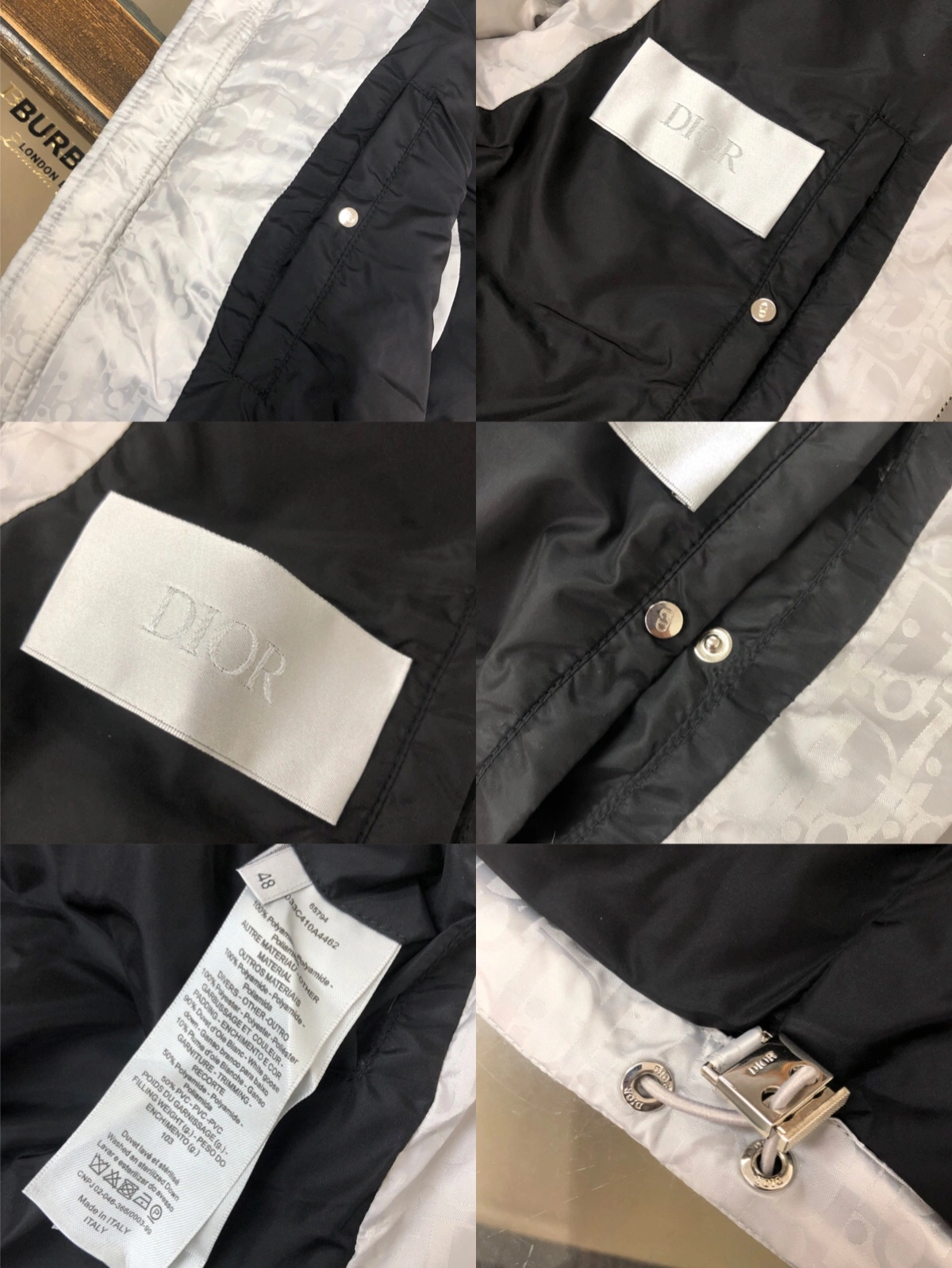 Bargain Christian Dior Down Jackets