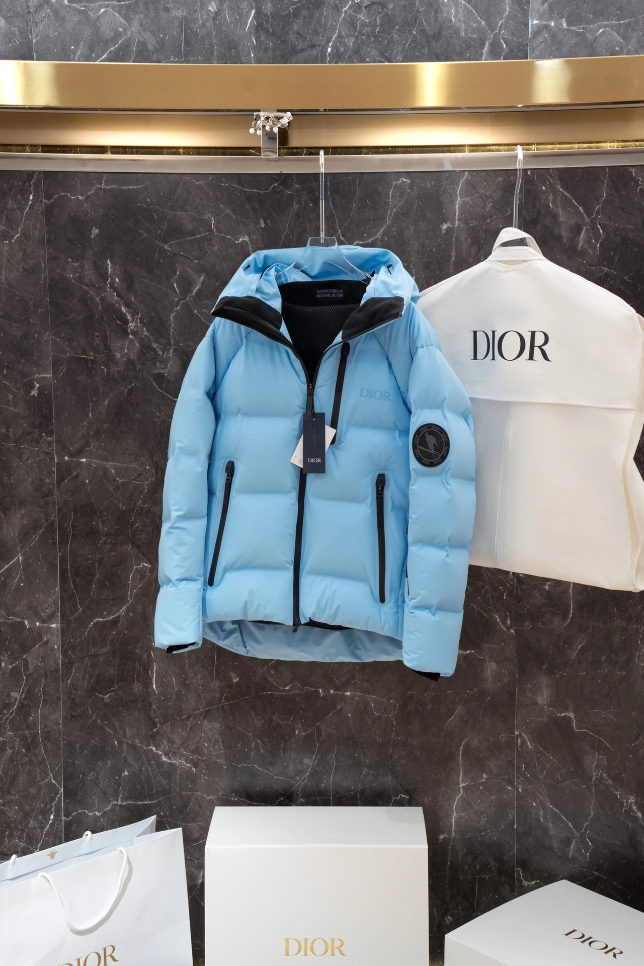 Indistinguishable Christian Dior Down Jackets