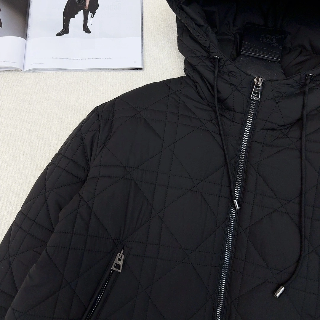 Brand-authenticated Christian Dior Down Jackets