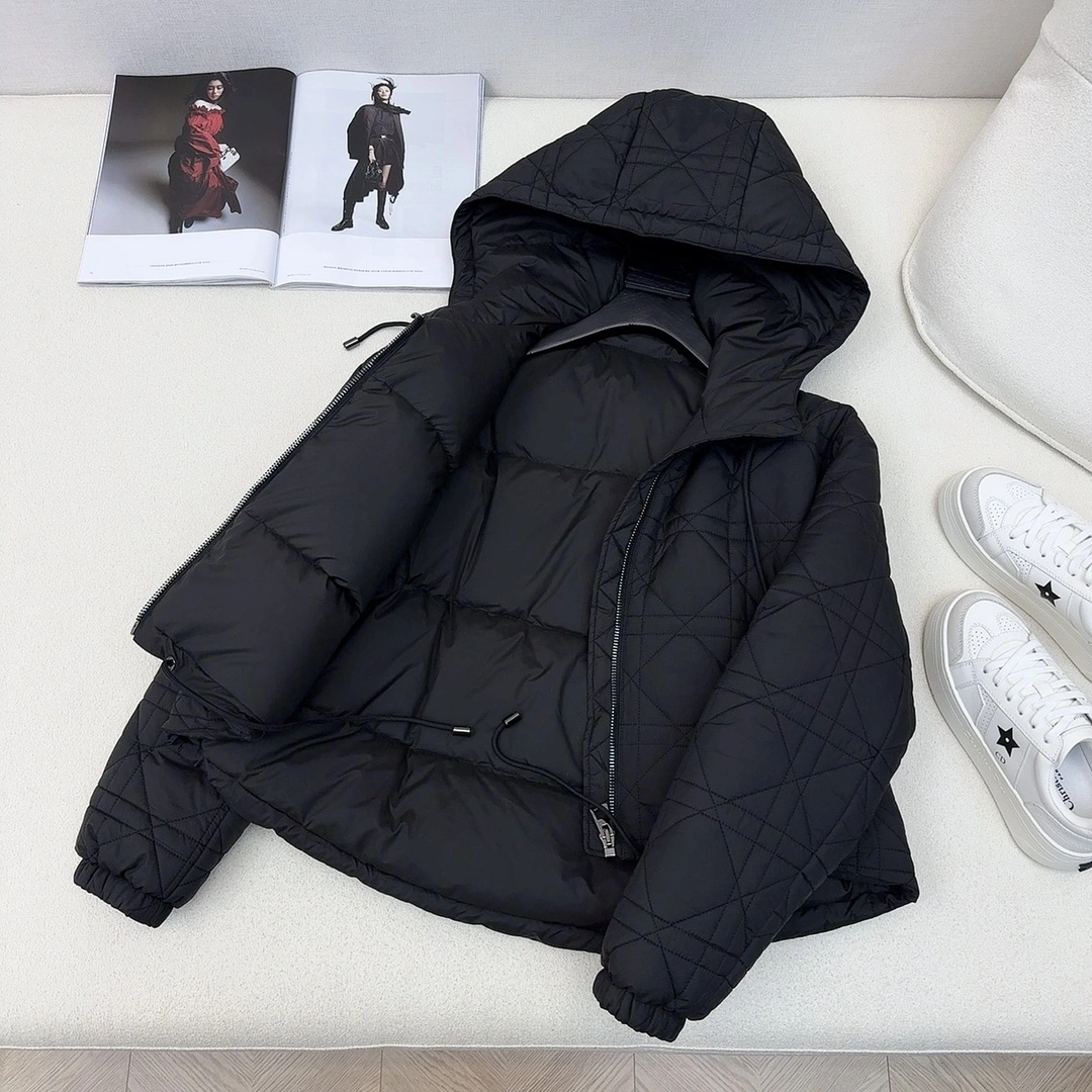 Brand-authenticated Christian Dior Down Jackets