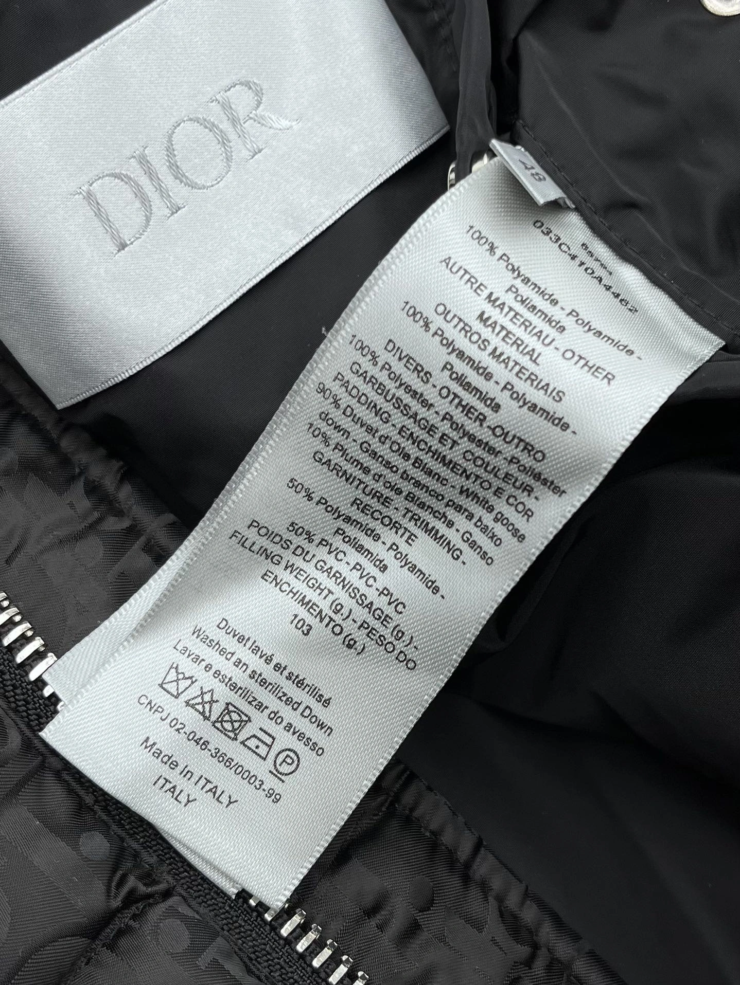 Exact replica Christian Dior Down Jackets