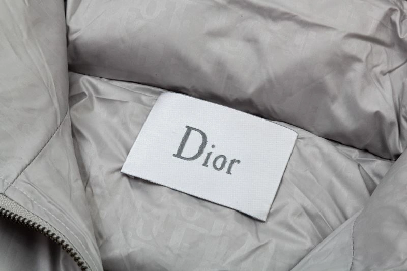 Brand-authenticated Christian Dior Down Jackets