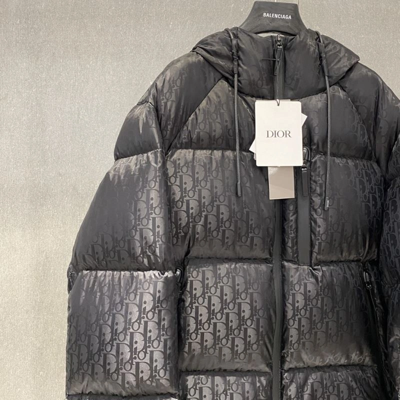 Brand-authenticated Christian Dior Down Jackets