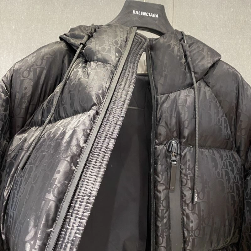 Brand-authenticated Christian Dior Down Jackets