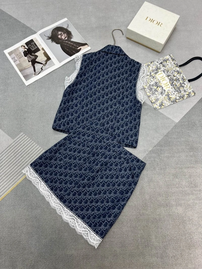 Brand-authenticated Christian Dior Dress Suits