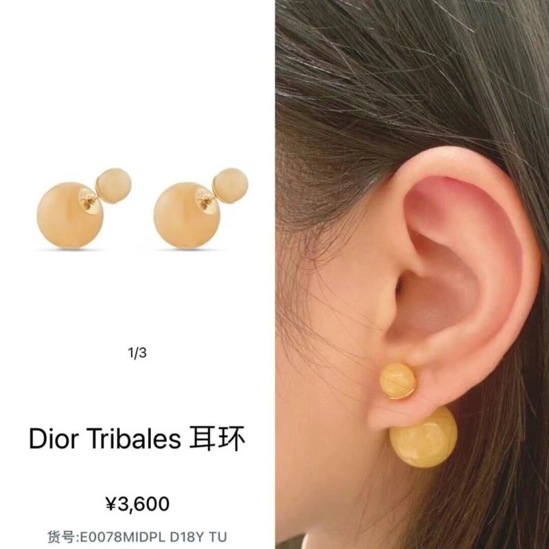 Brand-authenticated Christian Dior Earrings