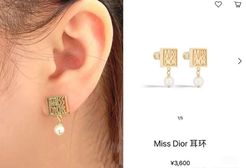 Affordable Christian Dior Earrings