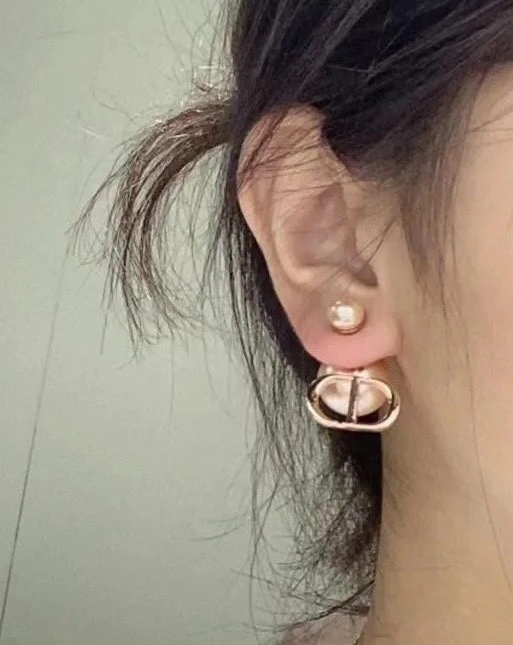 Top mirror Christian Dior Earrings