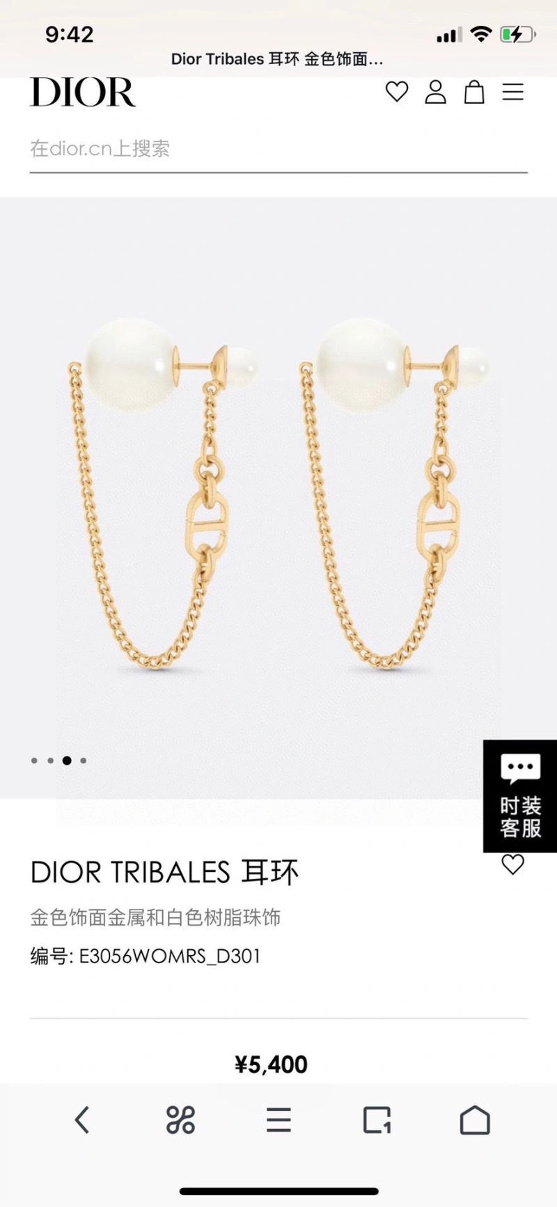 Value-priced Christian Dior Earrings