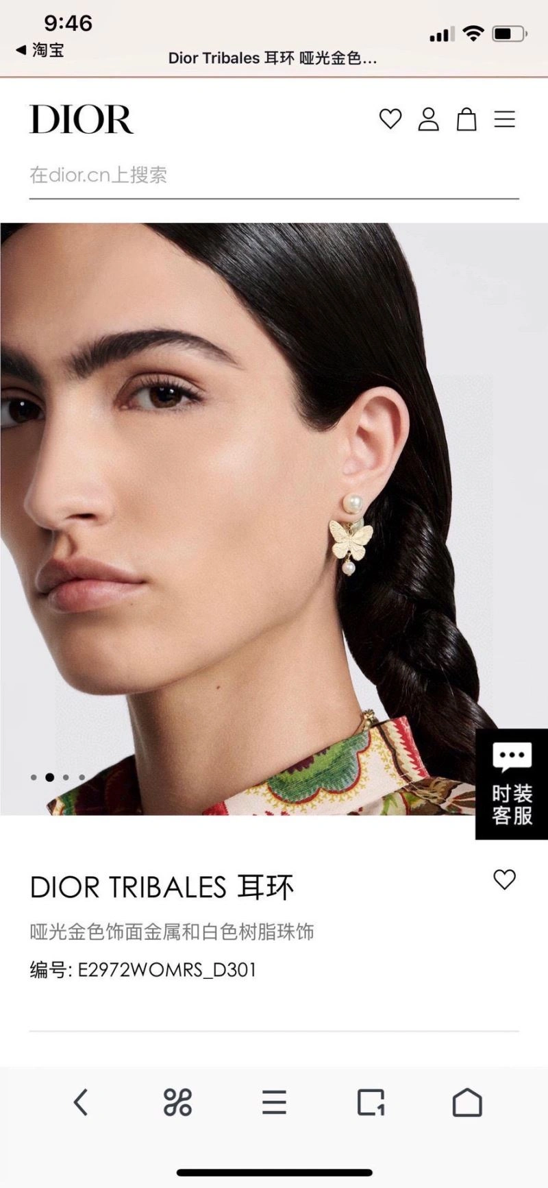 Cut-rate Christian Dior Earrings