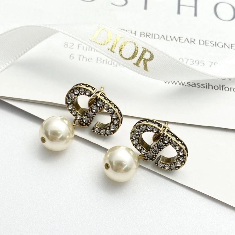 Real Christian Dior Earrings