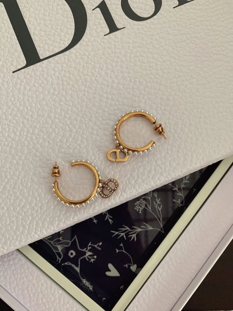 Real Christian Dior Earrings