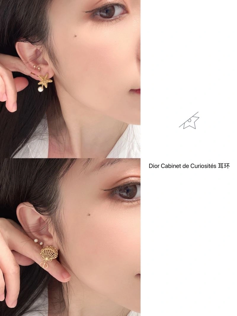 Real Christian Dior Earrings