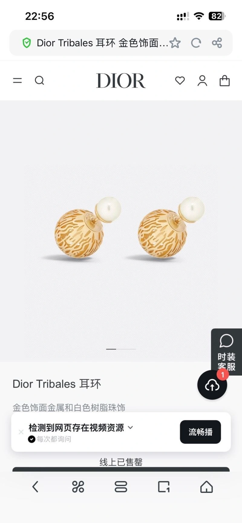 Christian Dior Earrings