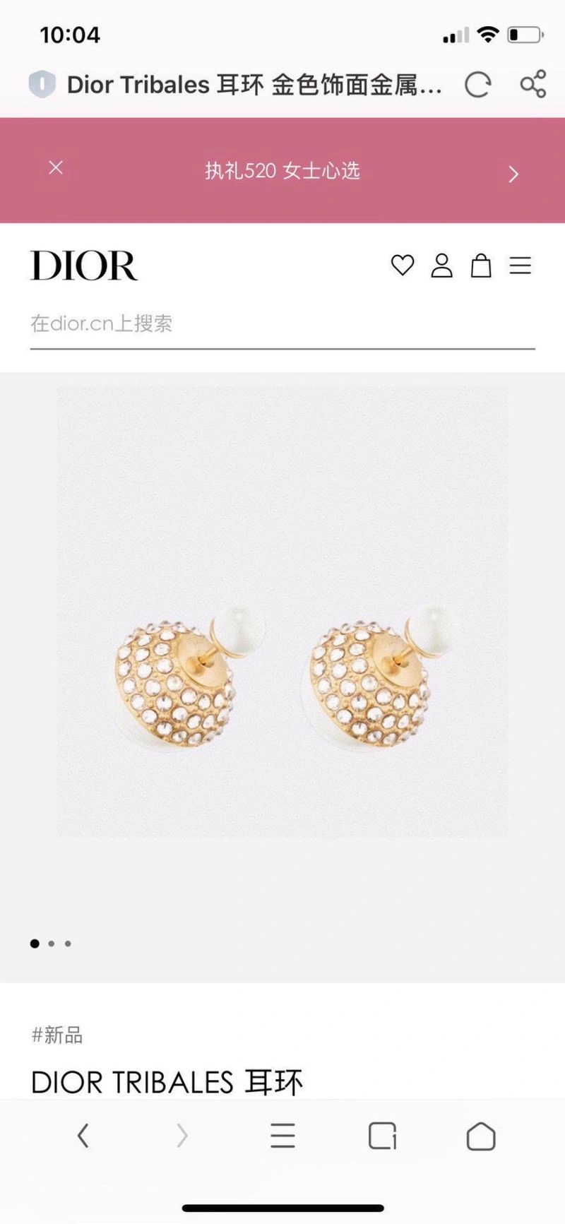 Discounted Christian Dior Earrings