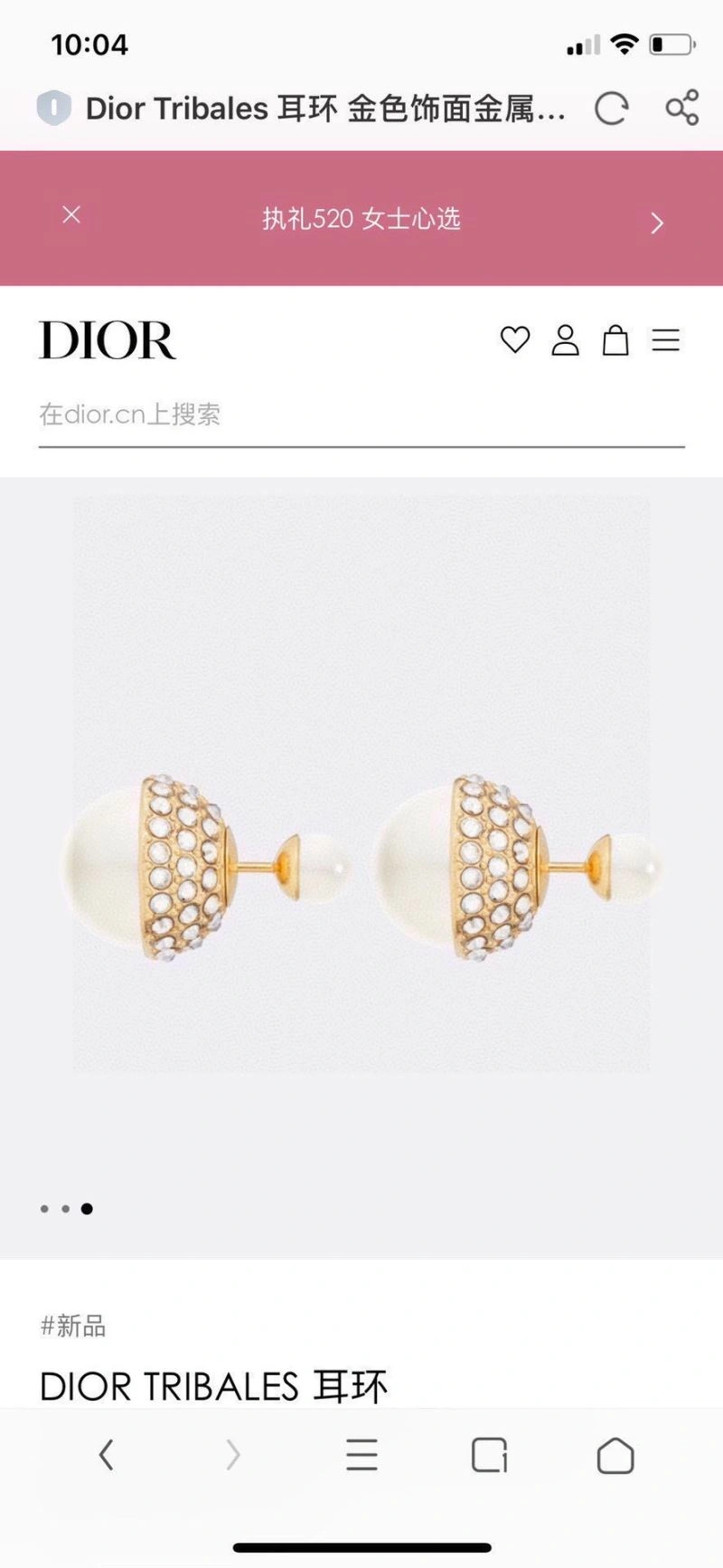 Discounted Christian Dior Earrings