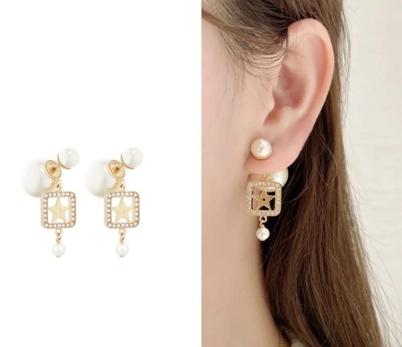 Brand-authenticated Christian Dior Earrings
