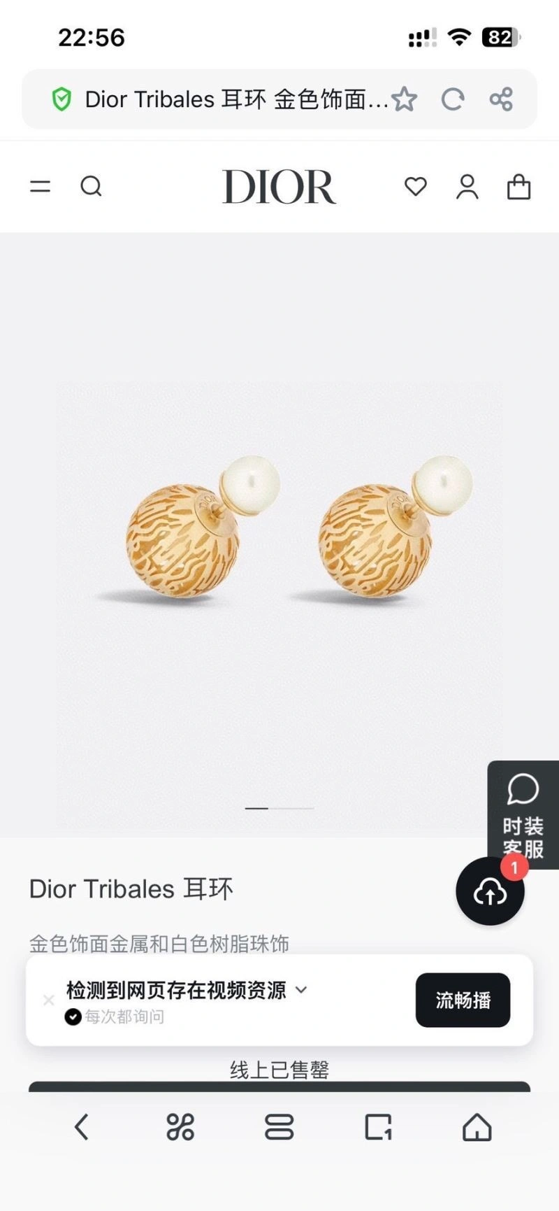 Christian Dior Earrings