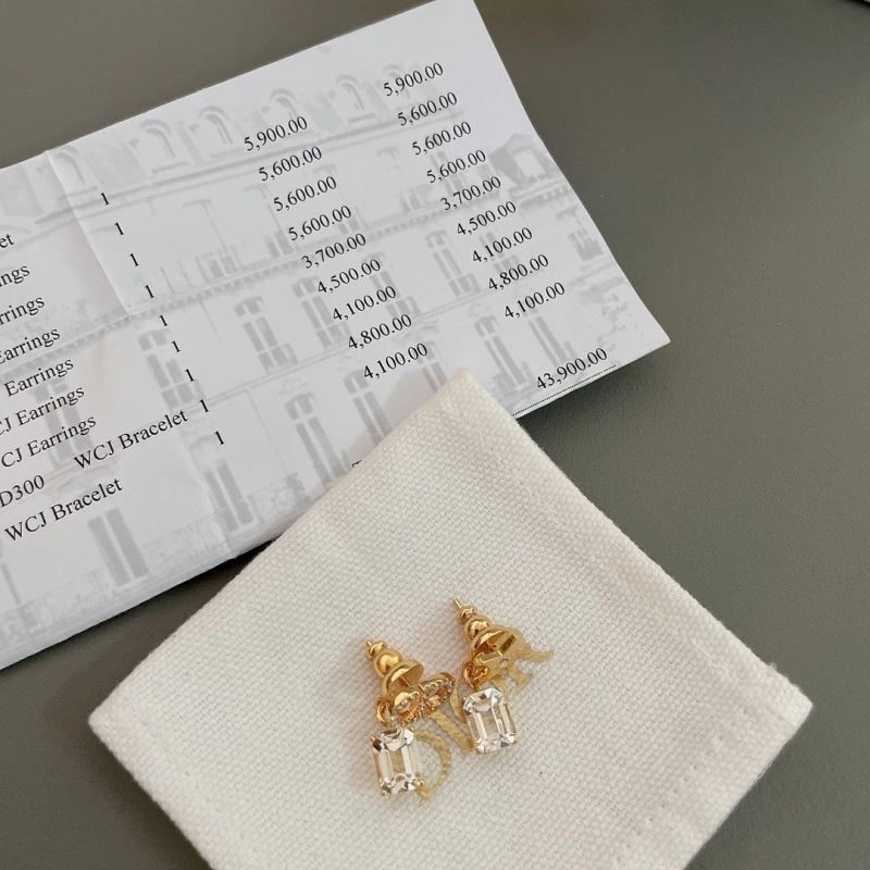 Top mirror Christian Dior Earrings