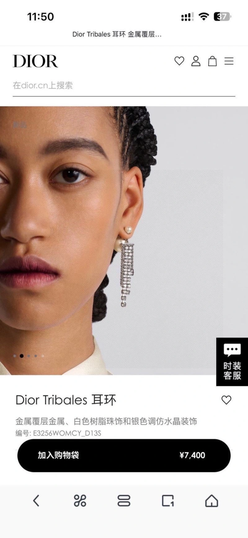 Economical Christian Dior Earrings