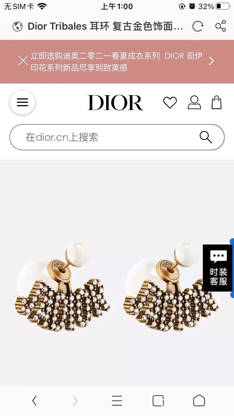 Brand-original Christian Dior Earrings