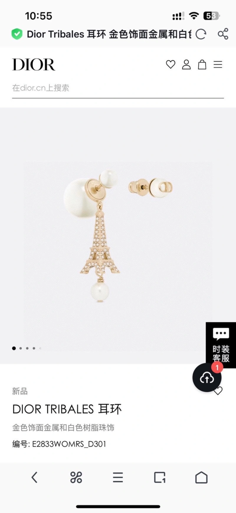 Legit Christian Dior Earrings