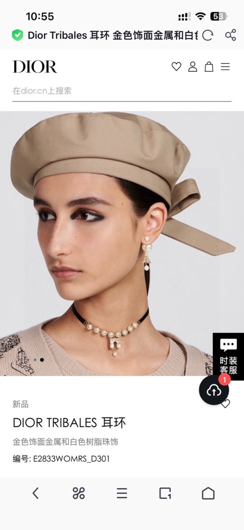 Legit Christian Dior Earrings